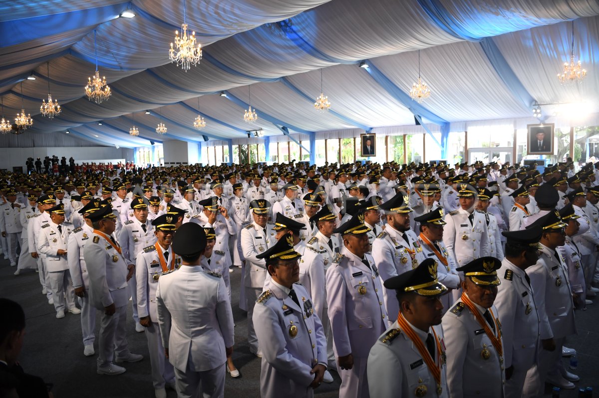 Pelantikan kepala daerah terpilih Pilkada serentak | ANTARA Foto