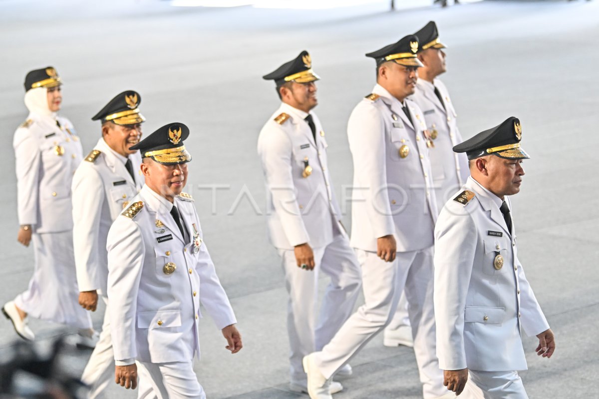 Pelantikan kepala daerah terpilih Pilkada serentak | ANTARA Foto