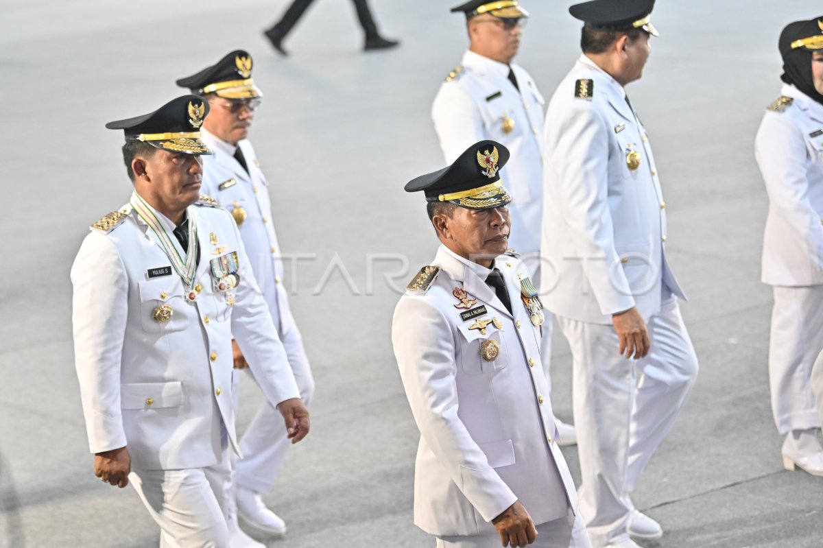 Pelantikan kepala daerah terpilih Pilkada serentak | ANTARA Foto