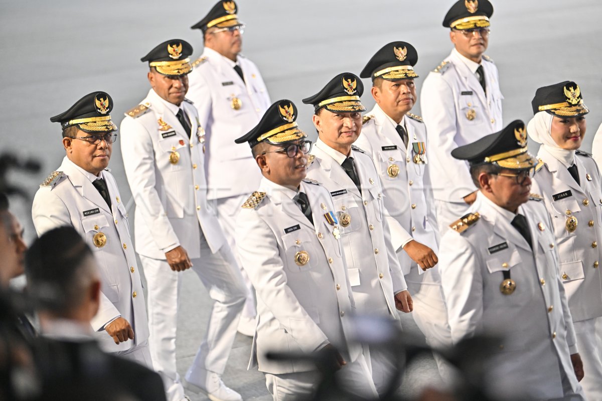 Pelantikan kepala daerah terpilih Pilkada serentak | ANTARA Foto