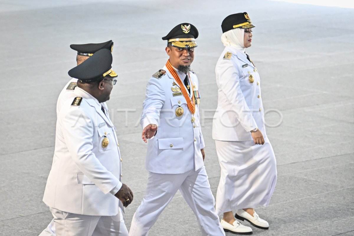 Pelantikan kepala daerah terpilih Pilkada serentak | ANTARA Foto