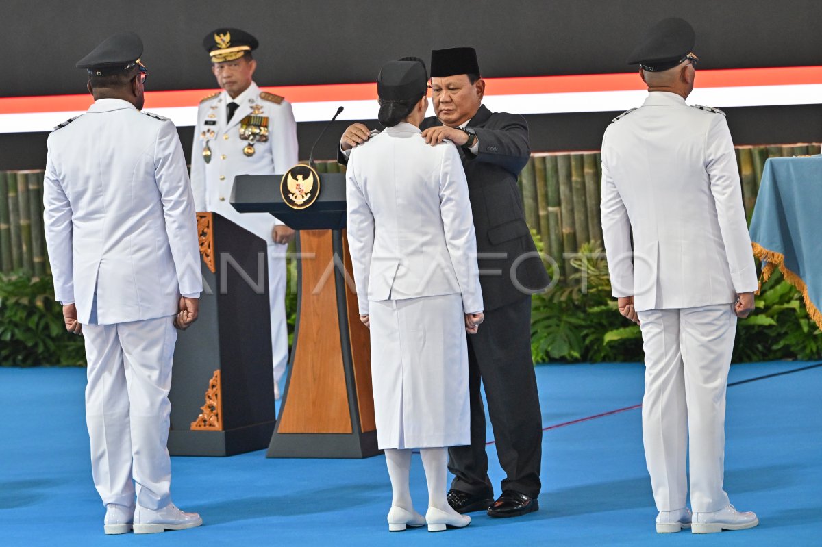Pelantikan kepala daerah terpilih Pilkada serentak | ANTARA Foto
