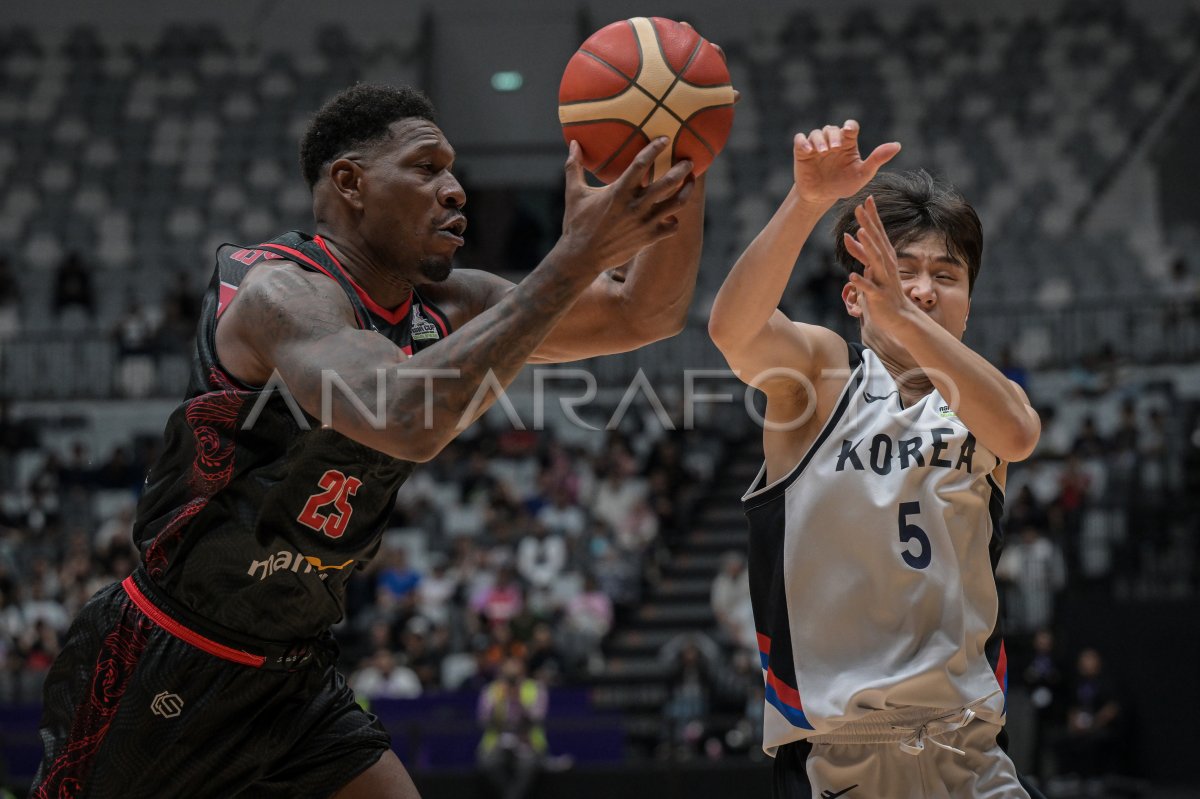 FIBA Asia Cup: Indonesia dikalahkan Korea Selatan | ANTARA Foto
