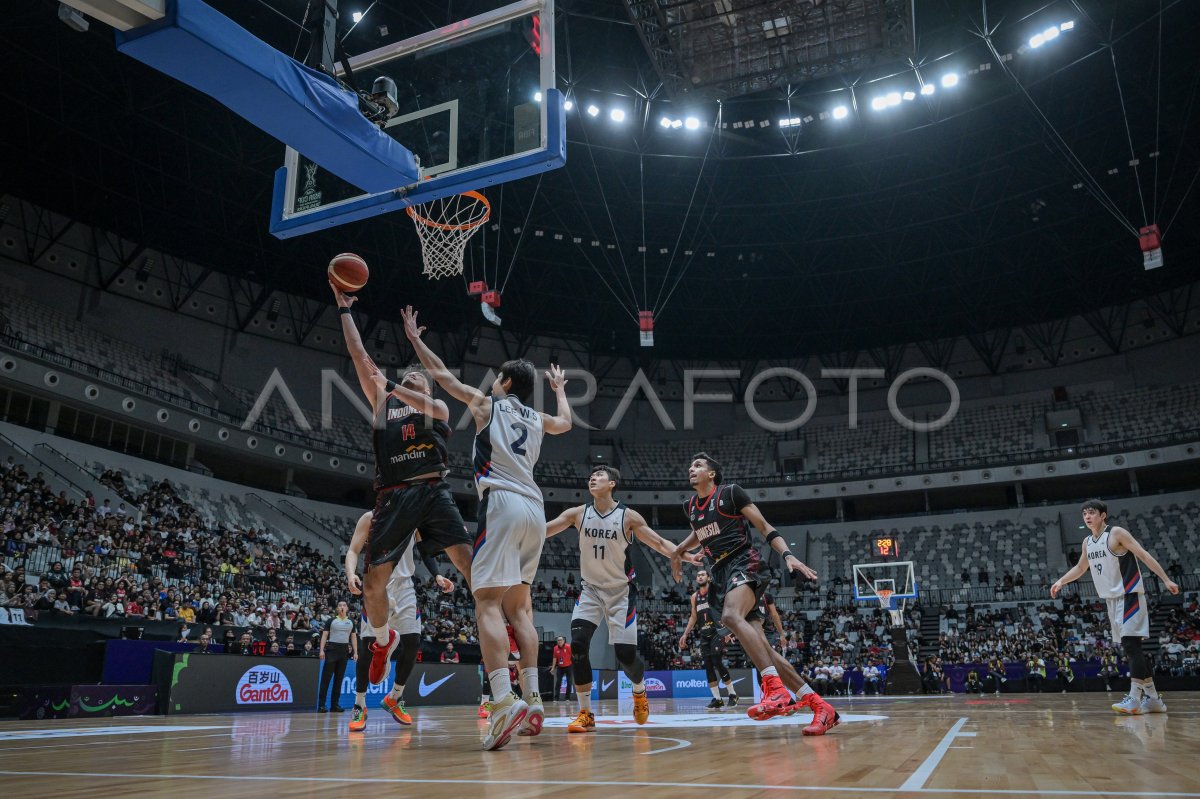 FIBA Asia Cup: Indonesia dikalahkan Korea Selatan | ANTARA Foto