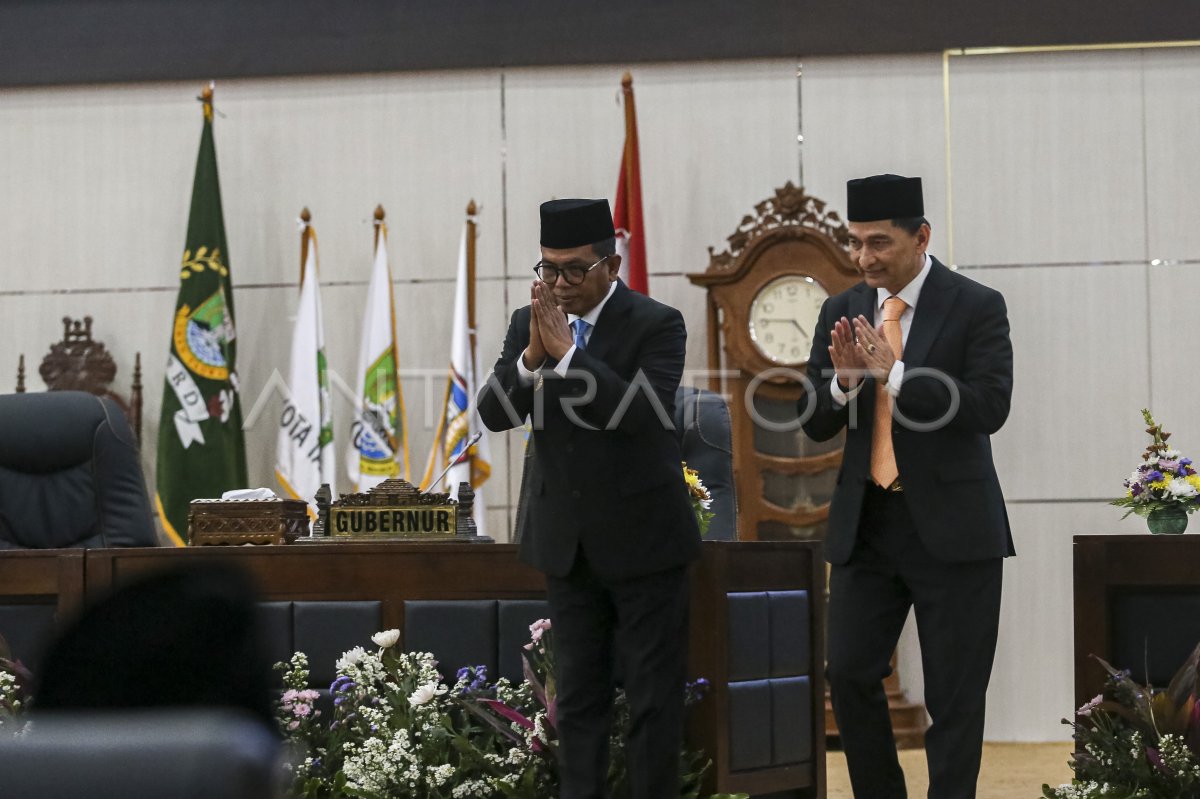 Sertijab Gubernur dan Wakil Gubernur Banten | ANTARA Foto