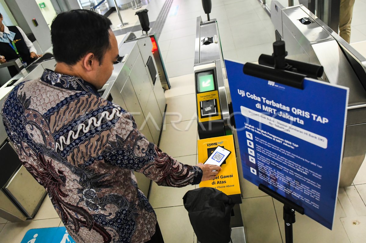 Bank Indonesia luncurkan layanan QRIS Tap | ANTARA Foto