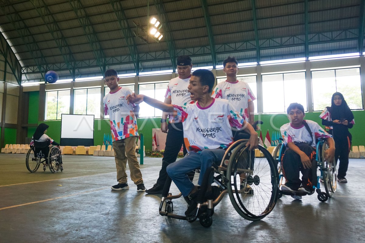 Menjaring bakat atlet disabilitas di Kalimantan Timur | ANTARA Foto