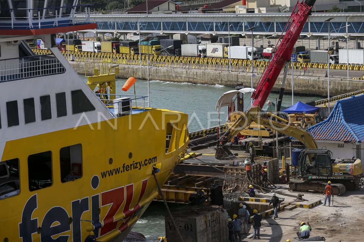 Kesiapan Pelabuhan Merak jelang mudik Lebaran | ANTARA Foto