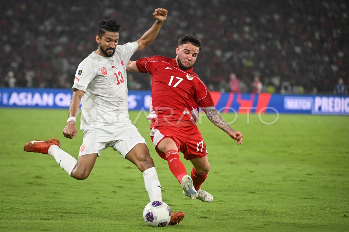 Timnas Indonesia kalahkan Bahrain | ANTARA Foto