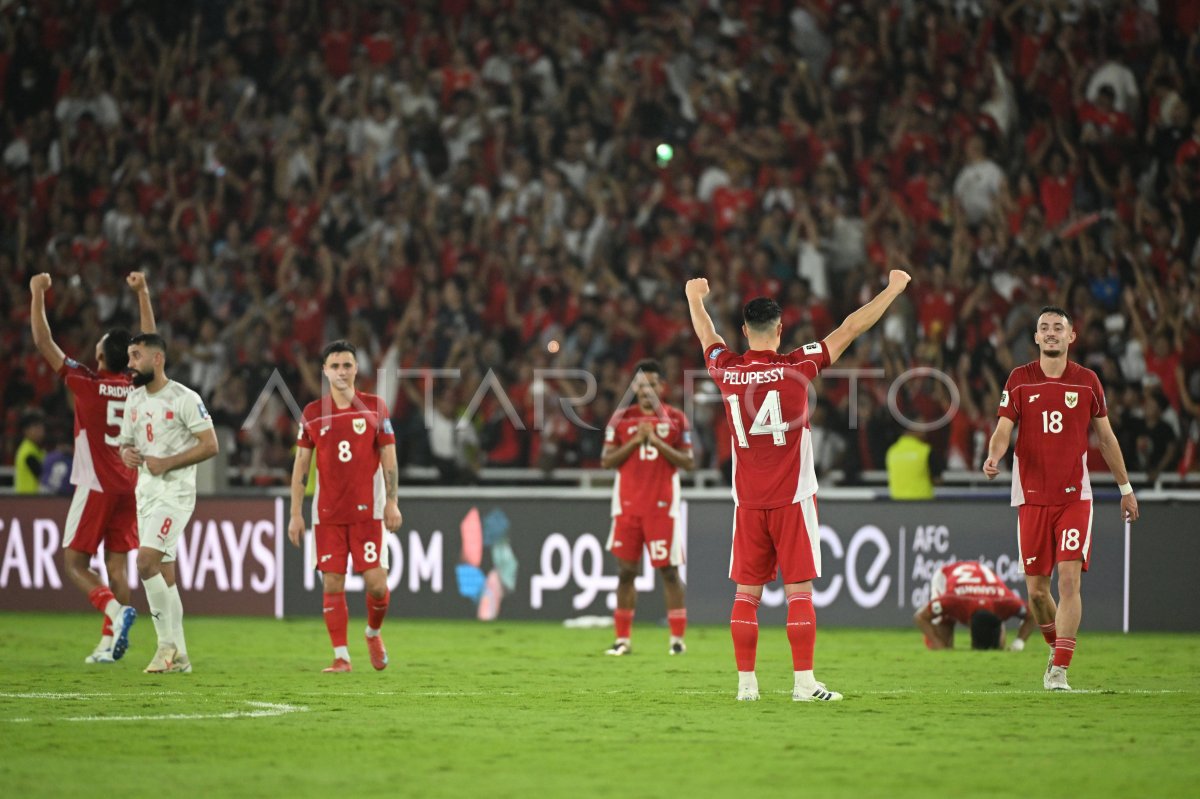 Timnas Indonesia kalahkan Bahrain | ANTARA Foto