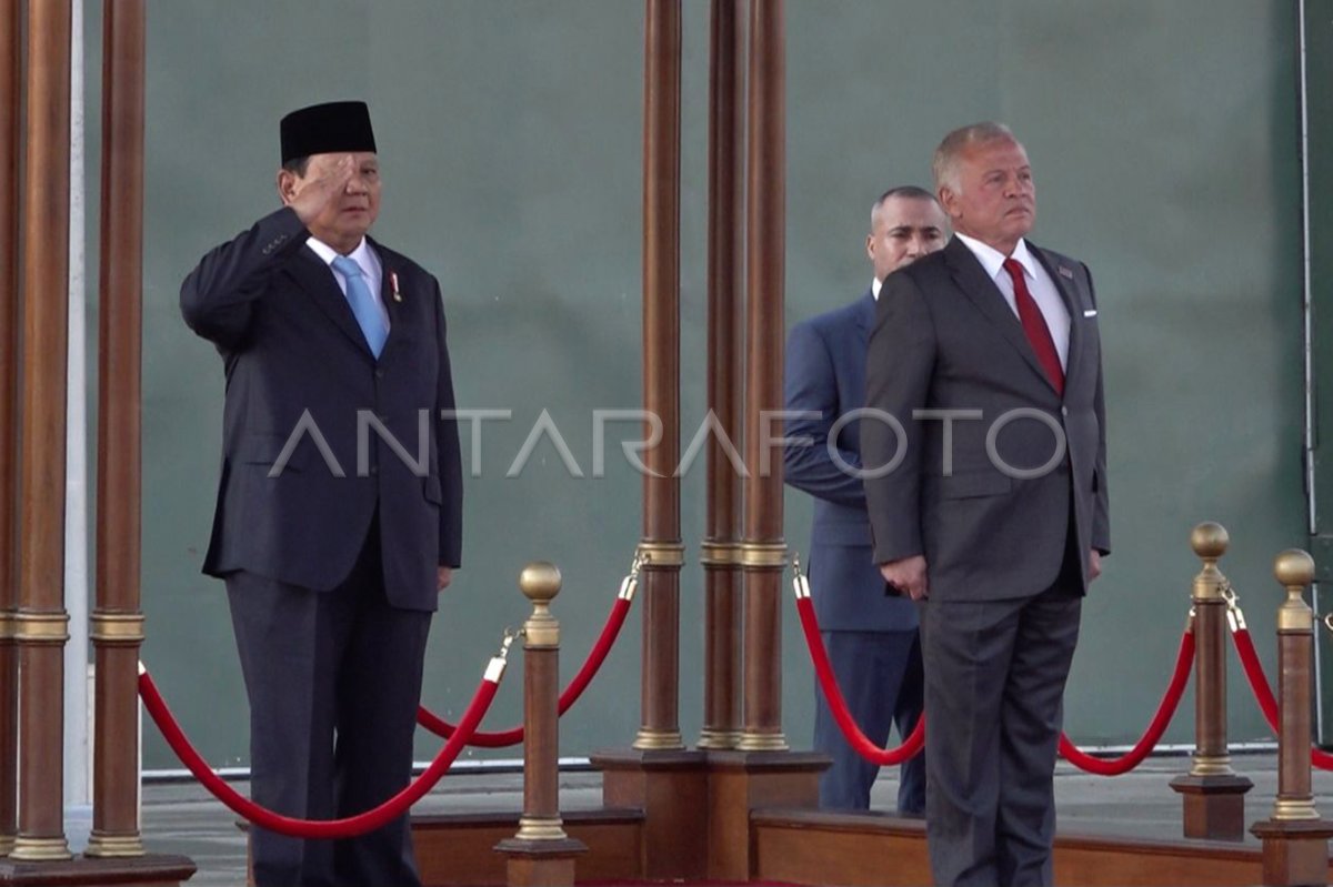 Kunjungan Presiden Prabowo ke Yordania | ANTARA Foto