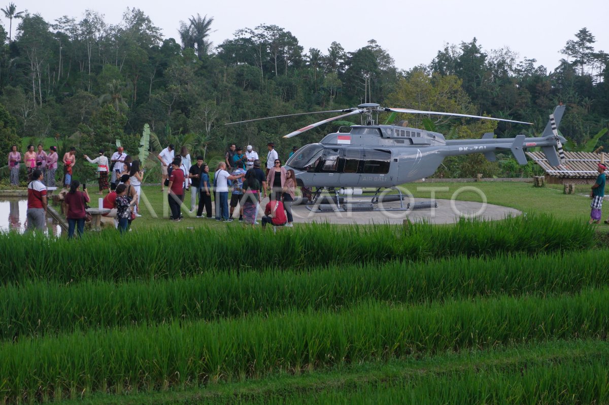 Pembukaan objek wisata baru di Desa Jatiluwih Bali | ANTARA Foto
