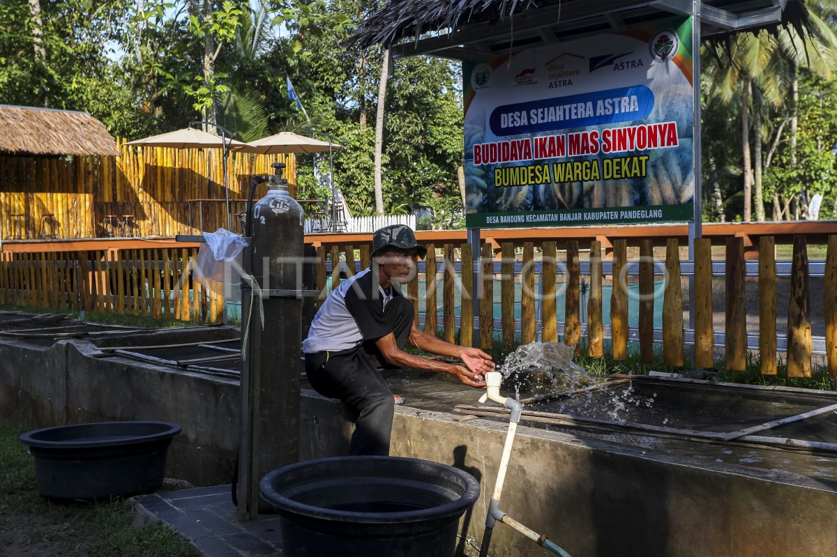 Realisasi penyaluran dana desa April 2025 | ANTARA Foto