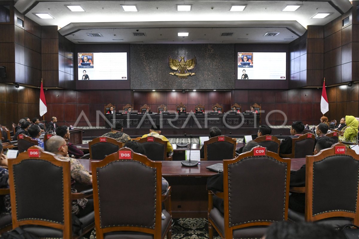 MK tolak gugatan hasil PSU Pilkada Banjarbaru | ANTARA Foto