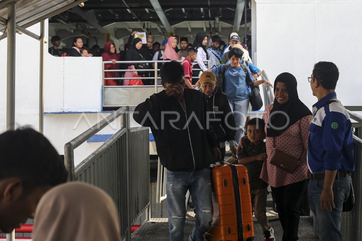 Jumlah penumpang angkutan laut dalam negeri pada April 2025 naik | ANTARA Foto