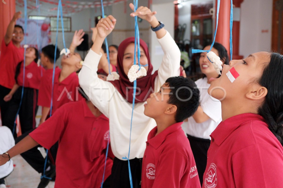 Lomba memperingati HUT Ke-80 RI di sekolah rakyat | ANTARA Foto