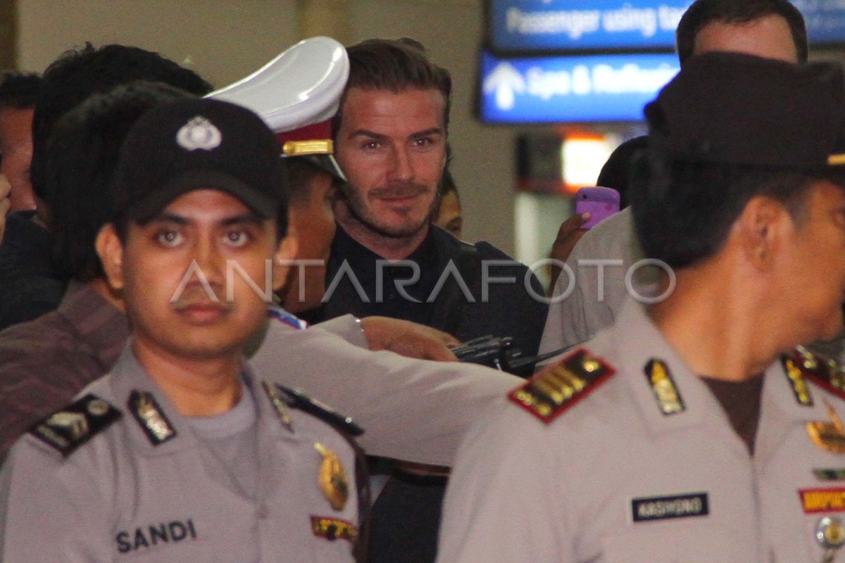 KEDATANGAN DAVID BECKHAM | ANTARA Foto KEDATANGAN DAVID BECKHAM | ANTARA Foto