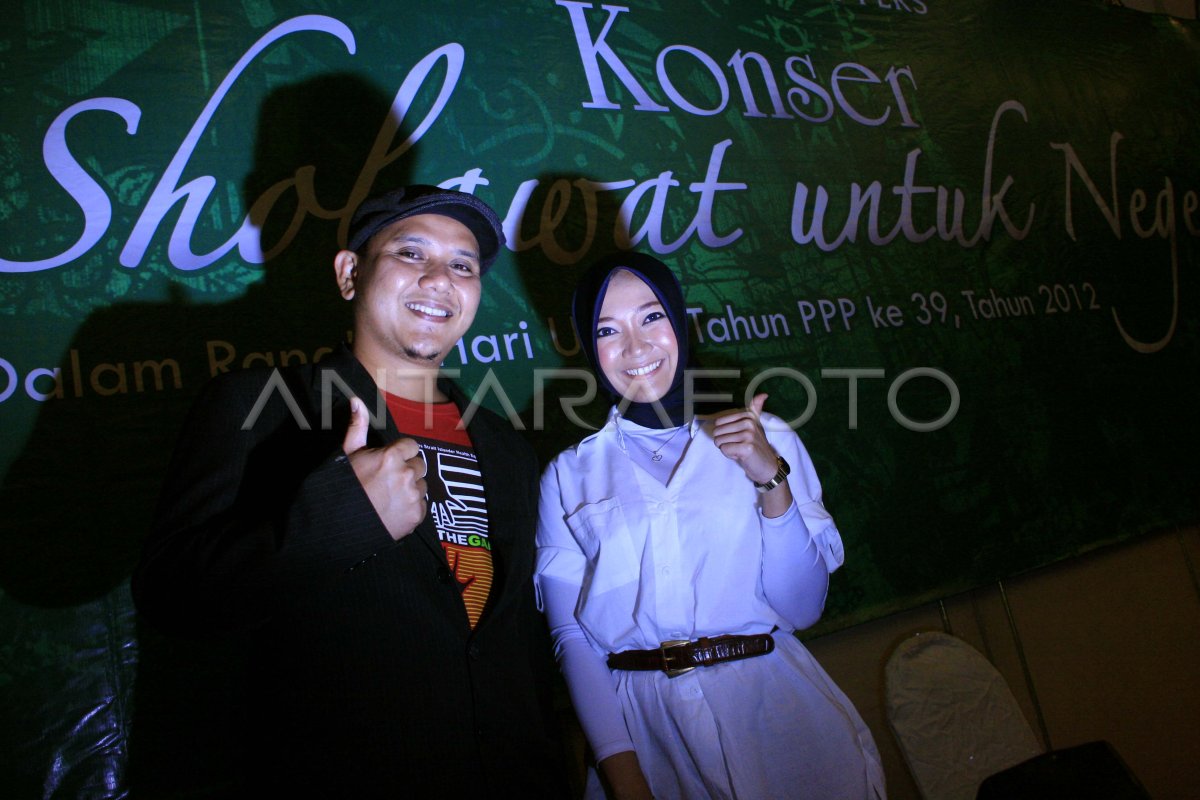 SHOLAWAT UNTUK NEGERI | ANTARA Foto