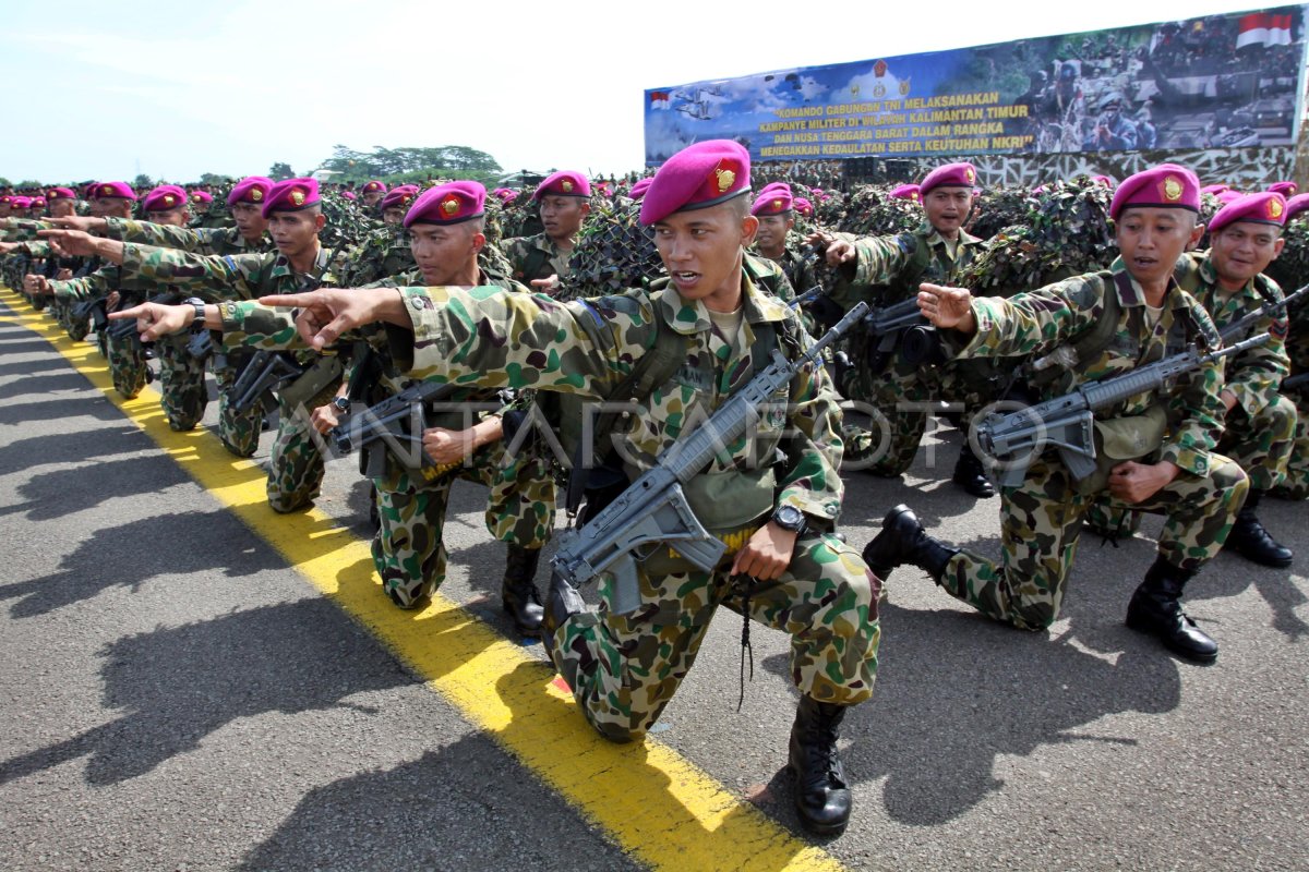 LATIHAN GABUNGAN TNI | ANTARA Foto