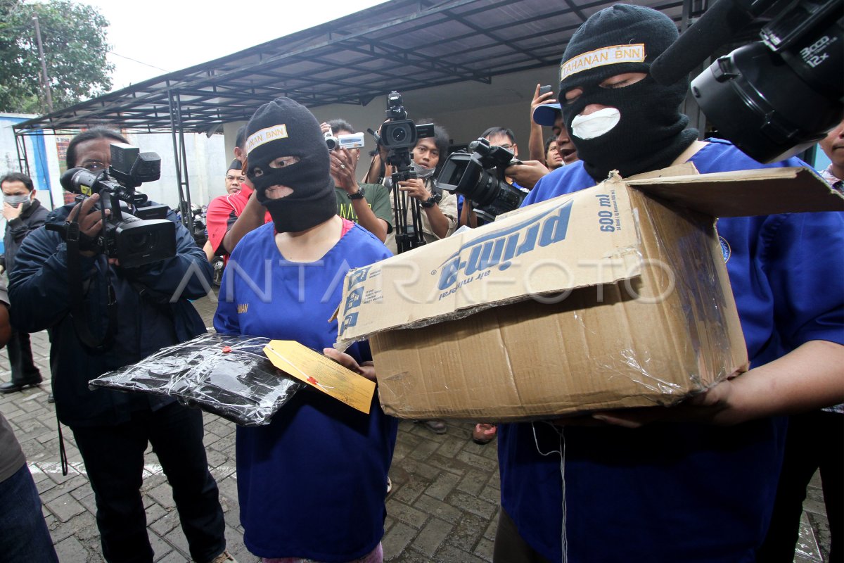 PEMUSNAHAN BARANG BUKTI SABU | ANTARA Foto