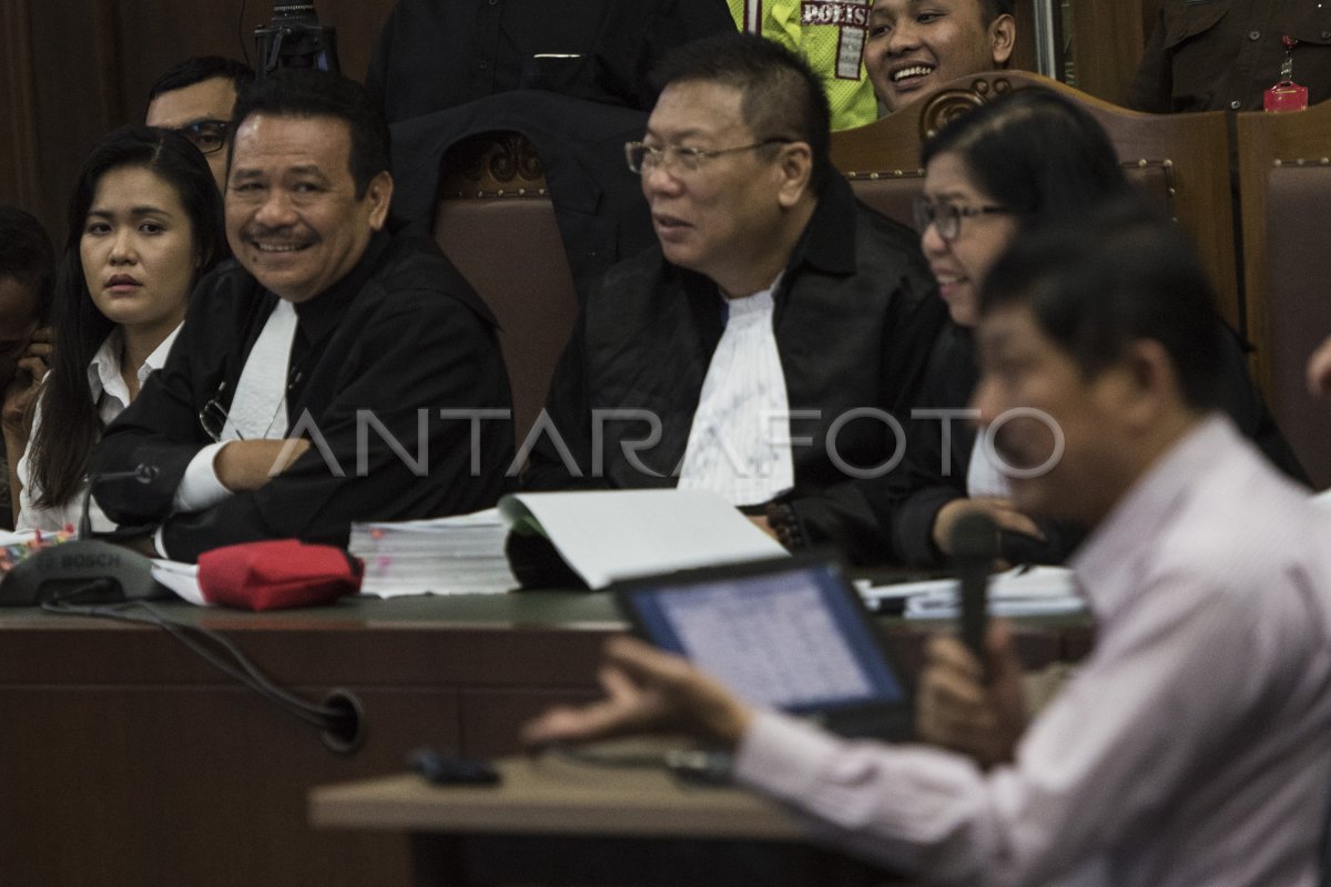 SIDANG LANJUTAN JESSICA WONGSO | ANTARA Foto