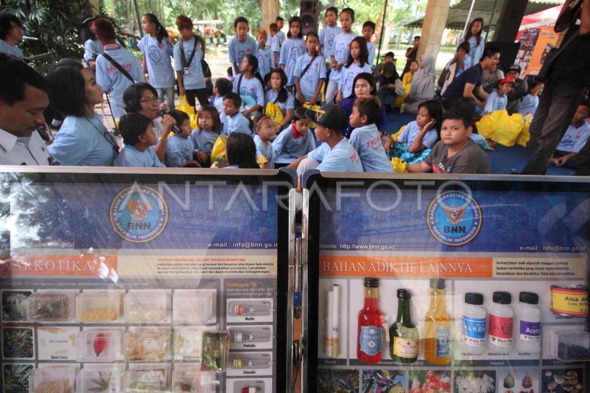 SOSIALISASI BAHAYA NARKOBA | ANTARA Foto