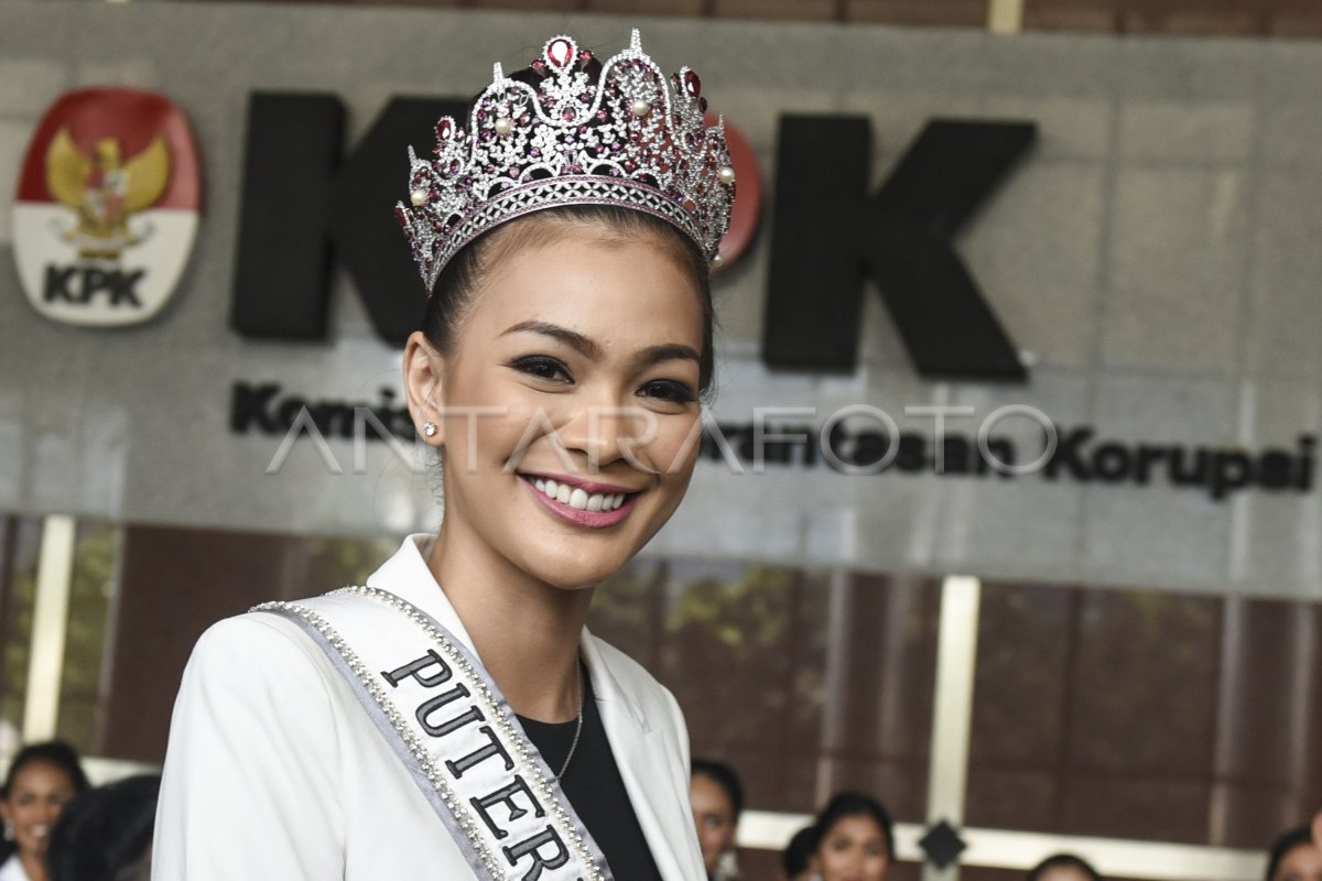 FINALIS PUTRI INDONESIA KUNJUNGI KPK | ANTARA Foto