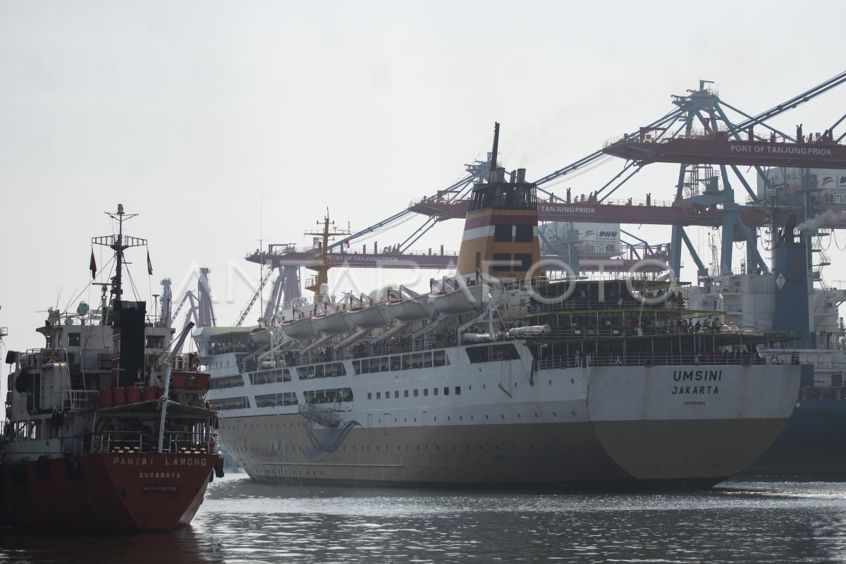 MUDIK DARI TANJUNG PRIOK | ANTARA Foto