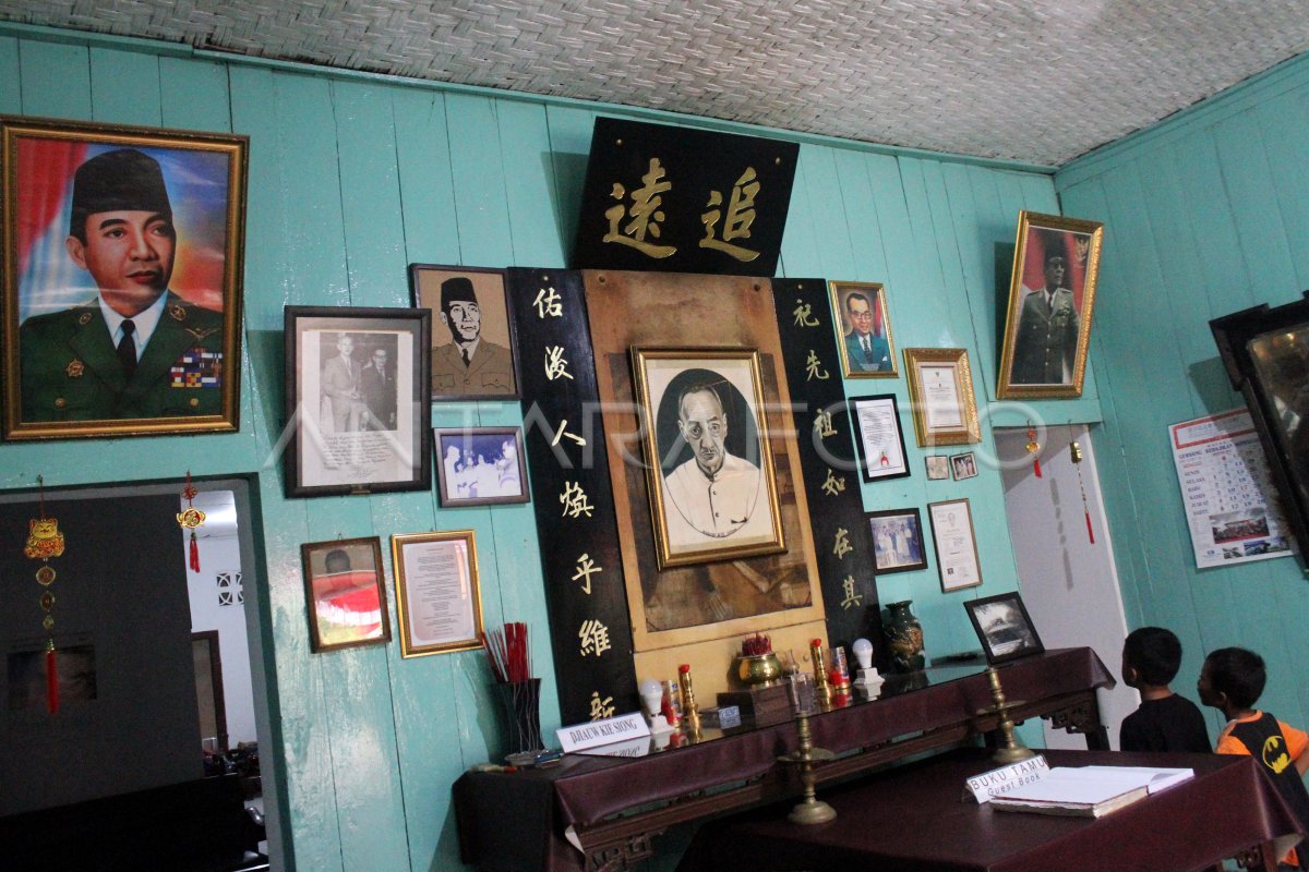 RUMAH PENGASINGAN BUNG KARNO DI RENGASDENGKLOK | ANTARA Foto
