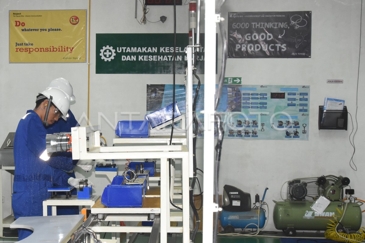 Laboratorium Lean Production System Antara Foto
