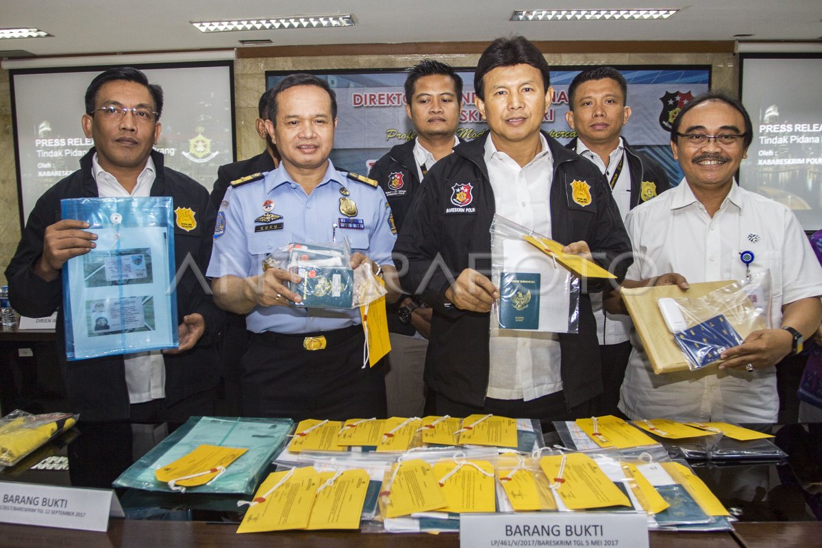 PENGUNGKAPAN TPPO BARESKRIM | ANTARA Foto