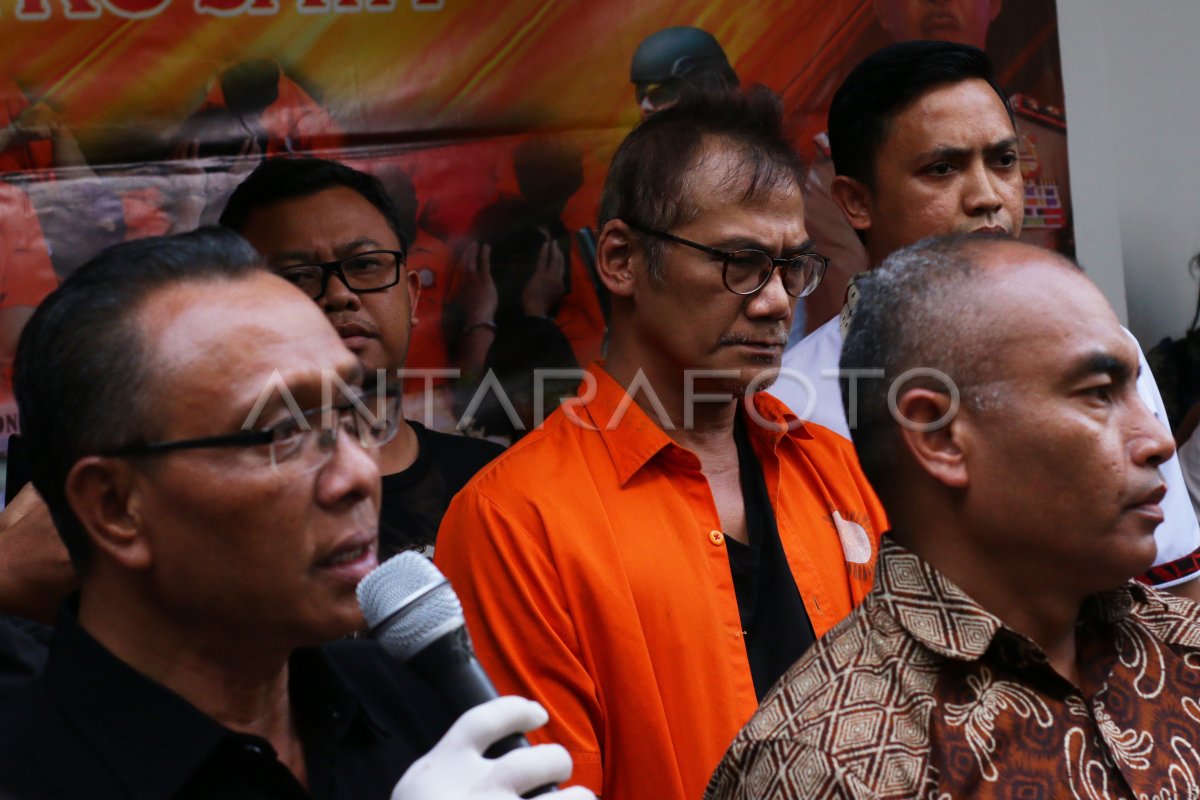 KASUS NARKOBA TIO PAKUSADEWO | ANTARA Foto