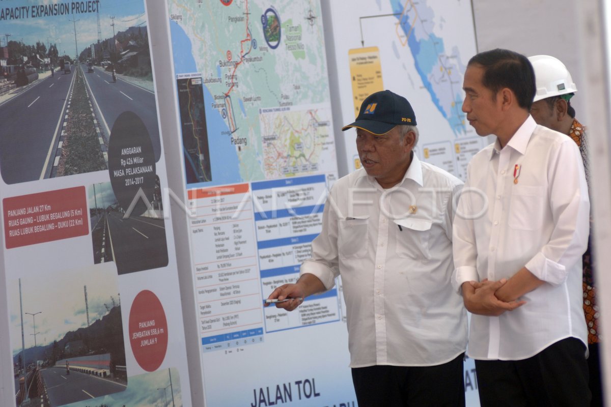 GROUNDBREAKING TOL SUMBAR - RIAU | ANTARA Foto