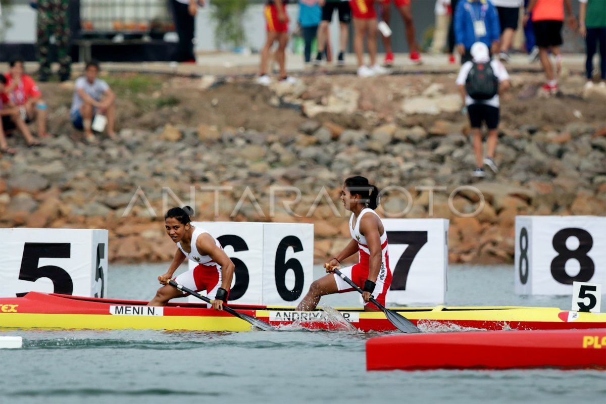 KANO SPRINT- FINAL 2 PUTERI 500 METERS | ANTARA Foto