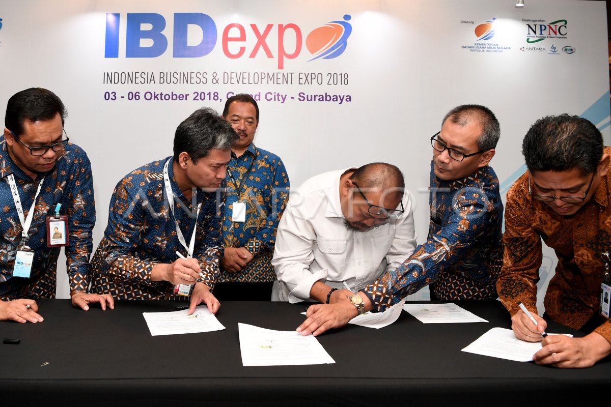 KERJASAMA PEMANFAATAN PROPERTI INTELEKTUAL BUMN | ANTARA Foto