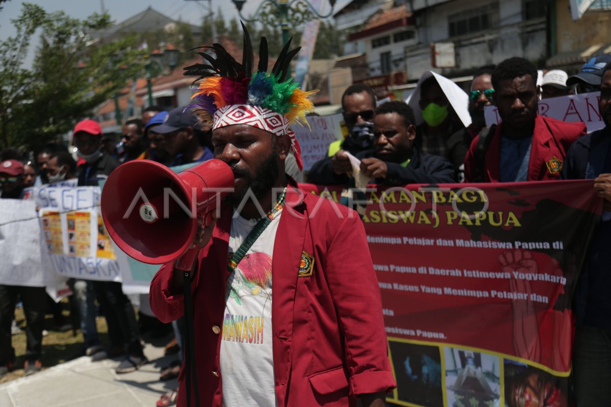 AKSI MAHASISWA PAPUA | ANTARA Foto