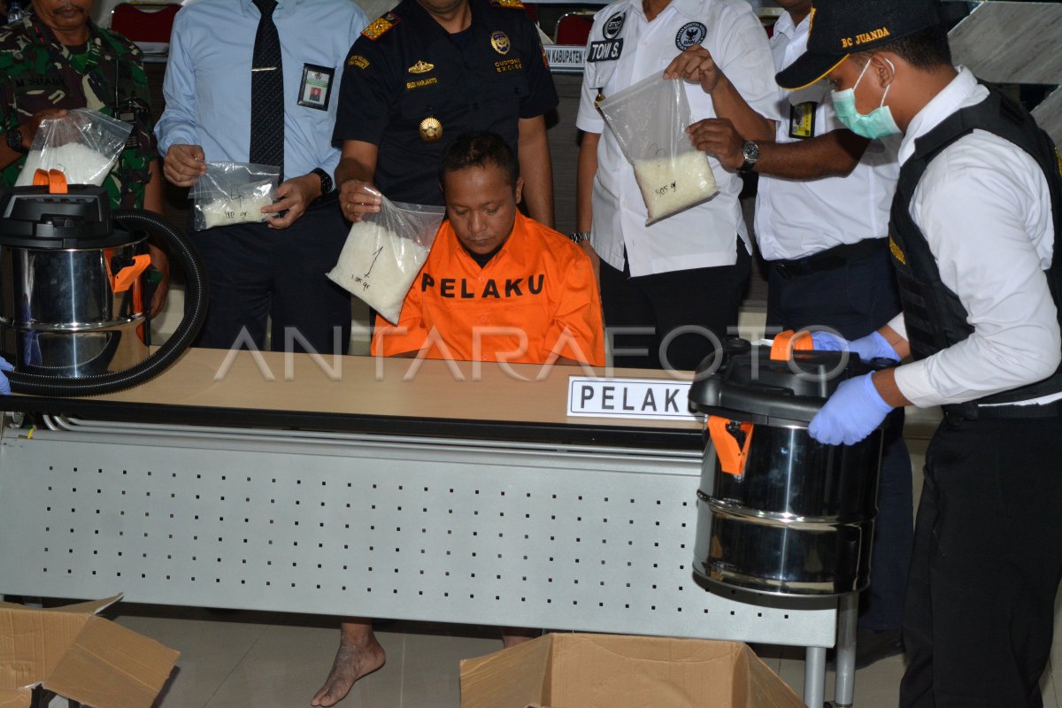 GAGALKAN PENYELUNDUPAN NARKOBA | ANTARA Foto