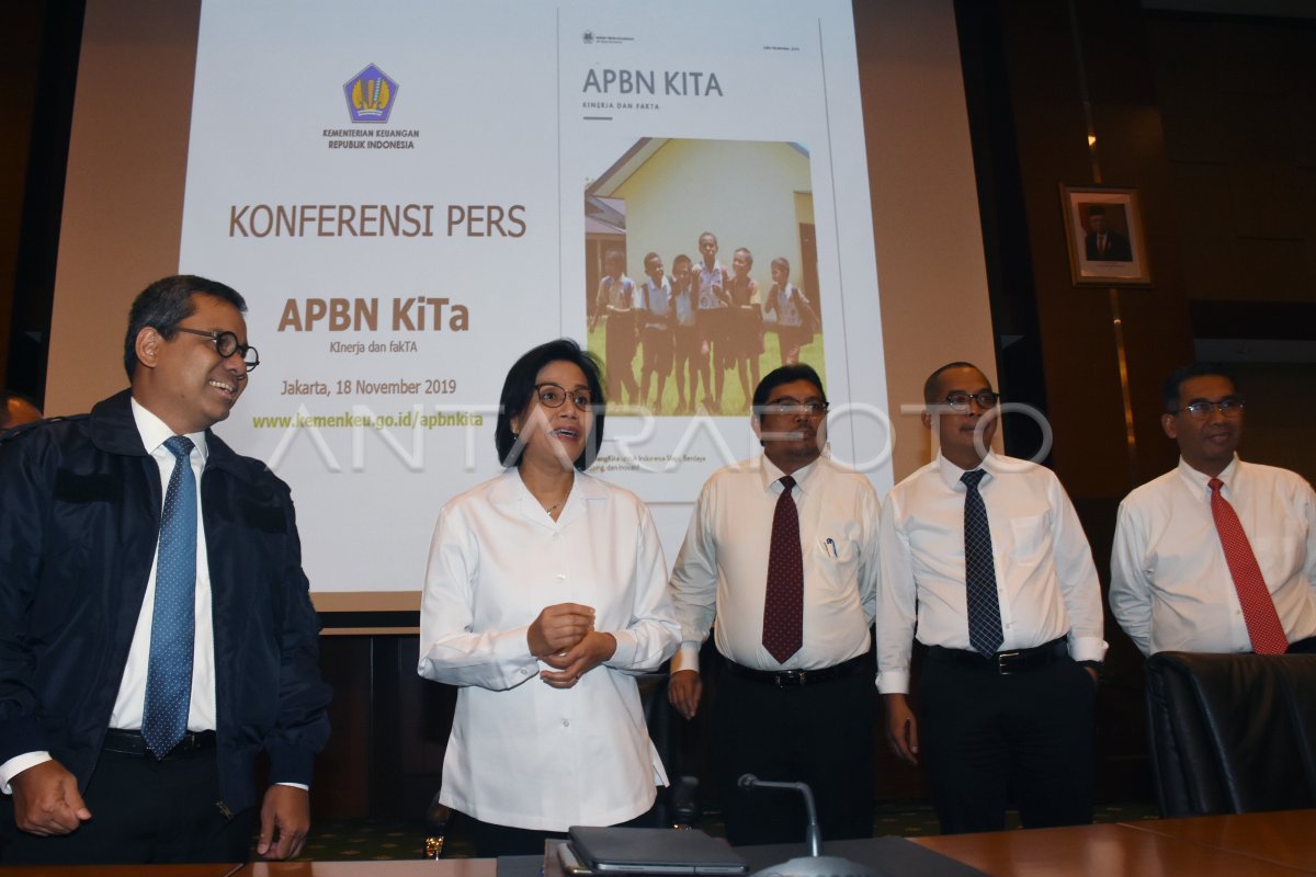 PAPARAN KINERJA APBN | ANTARA Foto