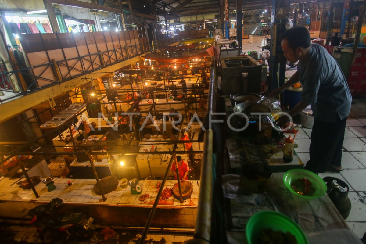 RENCANA REVITALISASI PASAR ANYAR | ANTARA Foto