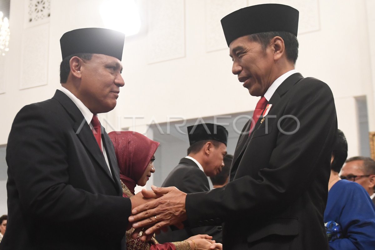 PELANTIKAN PIMPINAN DAN DEWAN PENGAWAS KPK | ANTARA Foto