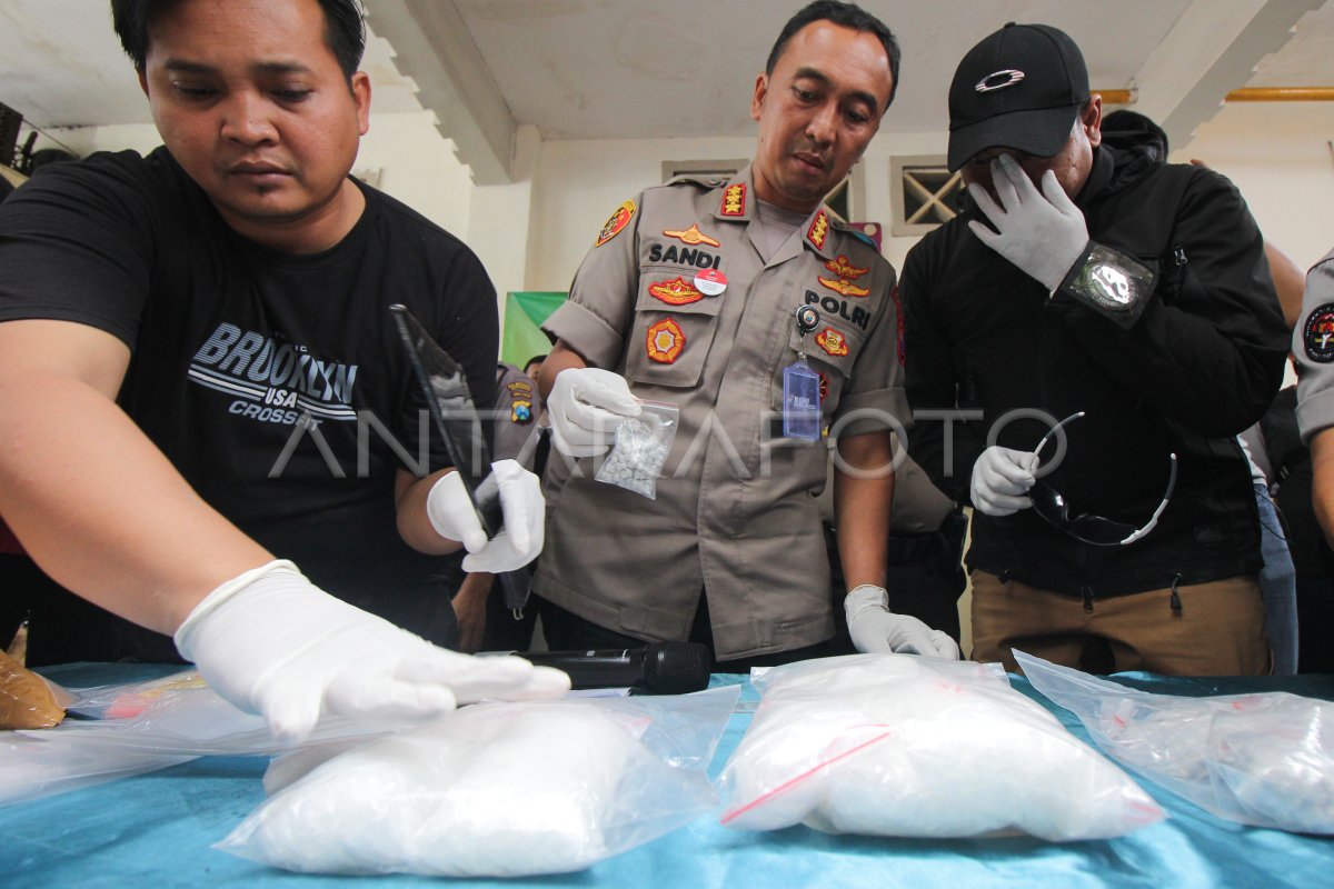 KASUS PEREDARAN NARKOTIKA | ANTARA Foto