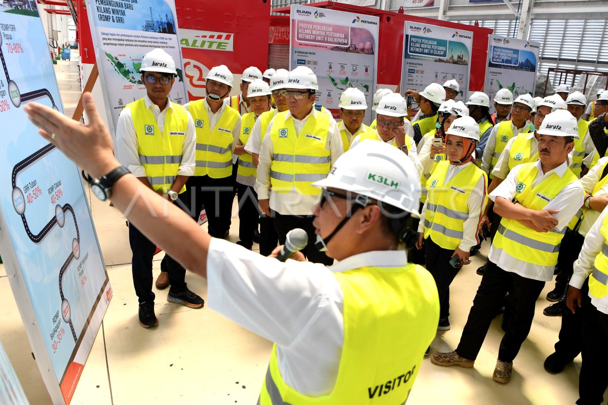 PERCEPATAN PEMBANGUNAN KILANG PERTAMINA | ANTARA Foto PERCEPATAN PEMBANGUNAN KILANG PERTAMINA | ANTARA Foto