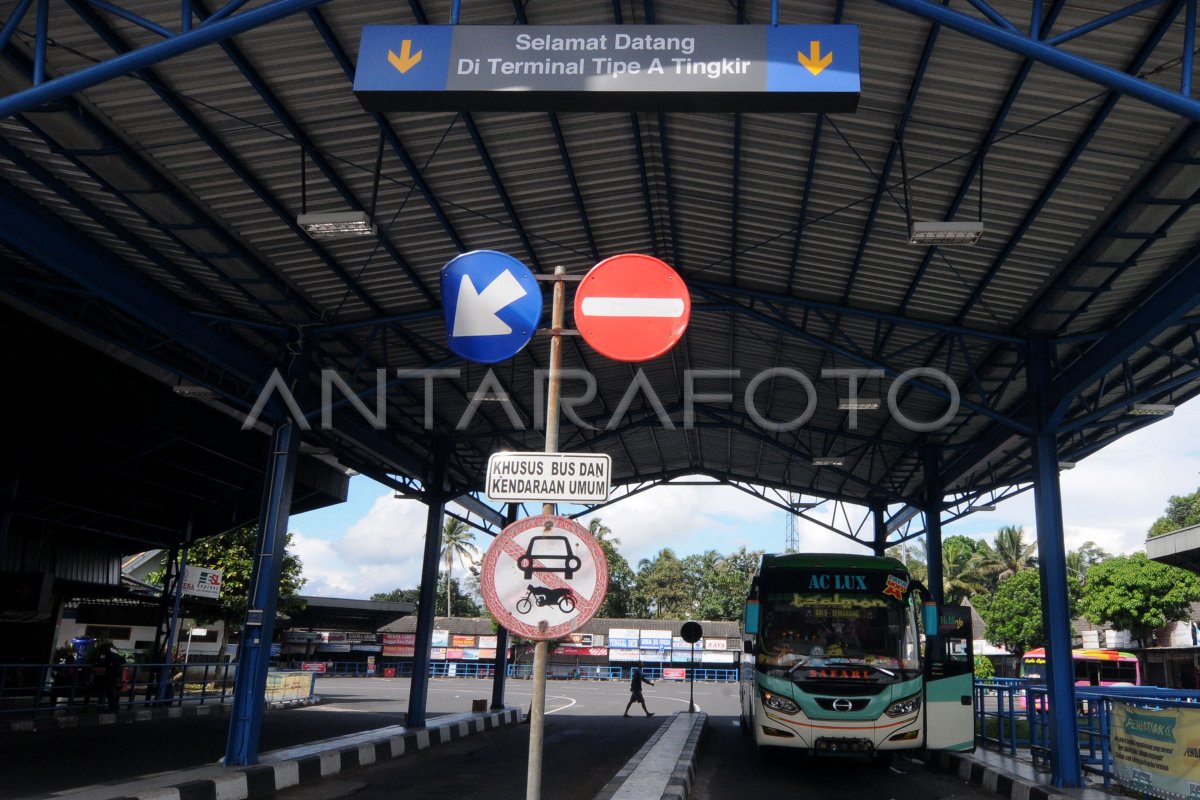 H-4 LEBARAN TERMINAL SALATIGA SEPI | ANTARA Foto
