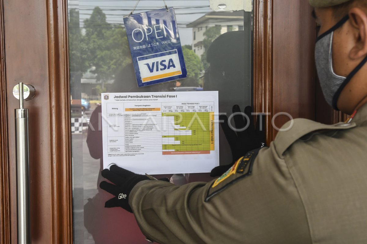 PEMBERLAKUKAN MAKAN DI TEMPAT MASA PERPANJANGAN PSBB | ANTARA Foto PEMBERLAKUKAN MAKAN DI TEMPAT MASA PERPANJANGAN PSBB | ANTARA Foto