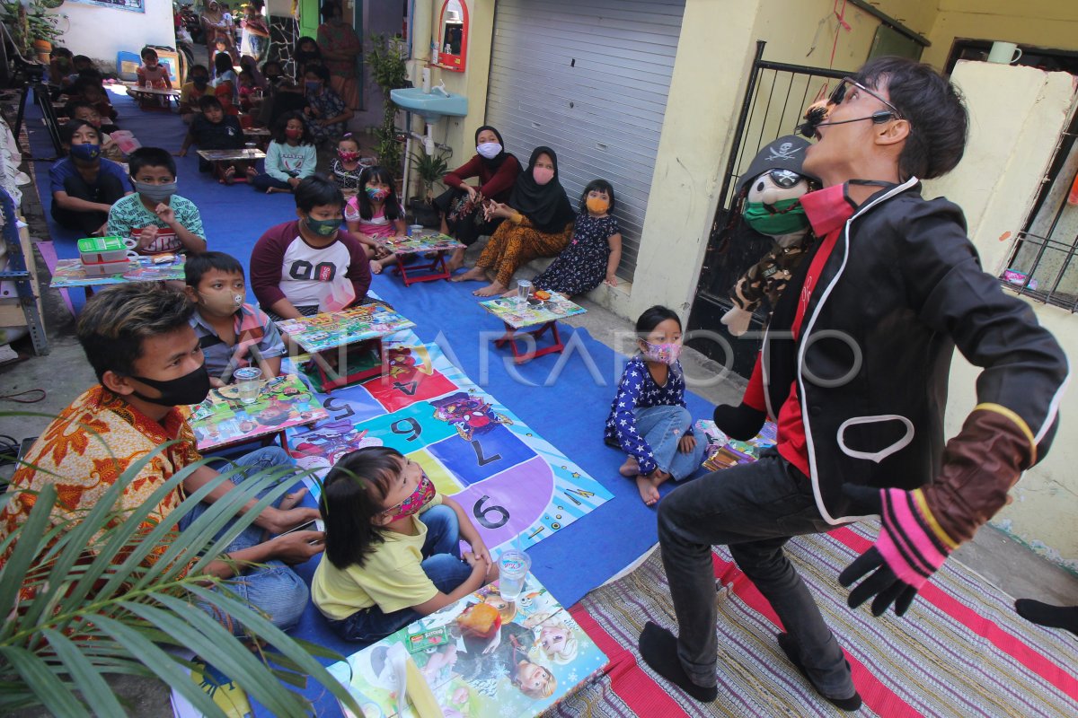 SAMBUT HARI ANAK NASIONAL | ANTARA Foto