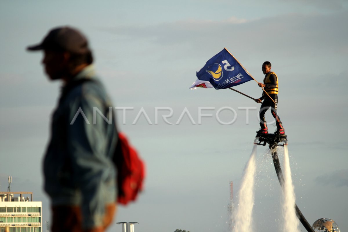 DEKLARASI BAKAL CALON WALI KOTA DAN WAKIL WALI KOTA MAKASSAR | ANTARA Foto DEKLARASI BAKAL CALON WALI KOTA DAN WAKIL WALI KOTA MAKASSAR | ANTARA Foto