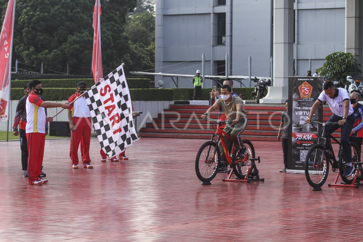 LOMBA BERSEPEDA JELANG HUT TNI | ANTARA Foto