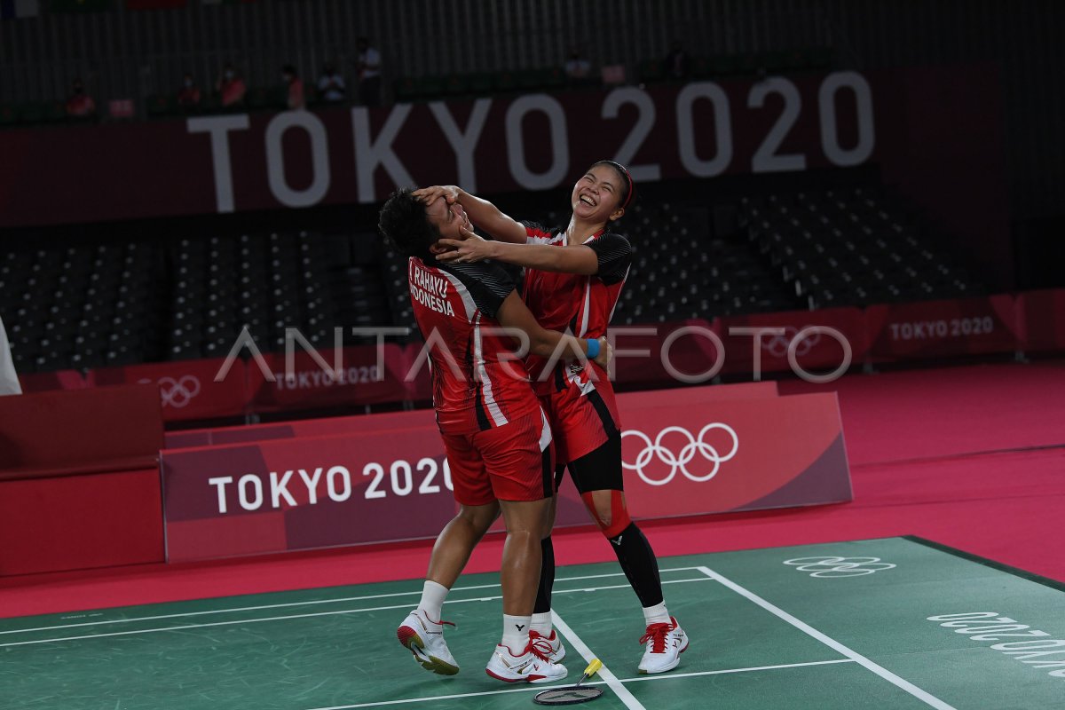 GREYSIA/APRIYANI MELANGKAH KE FINAL | ANTARA Foto