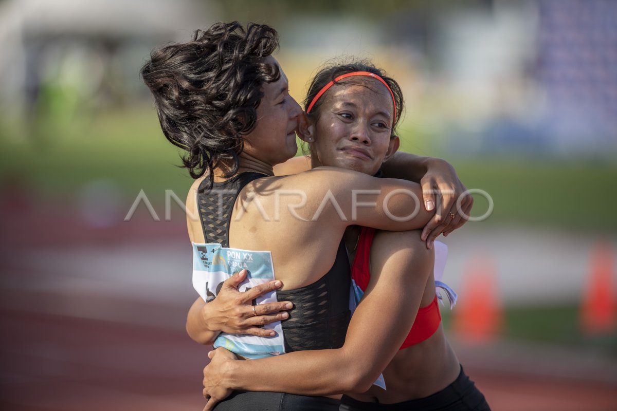 TYAS MURTININGSIH GOLD RUNNING 100 METERS PAPUA | ANTARA Foto
