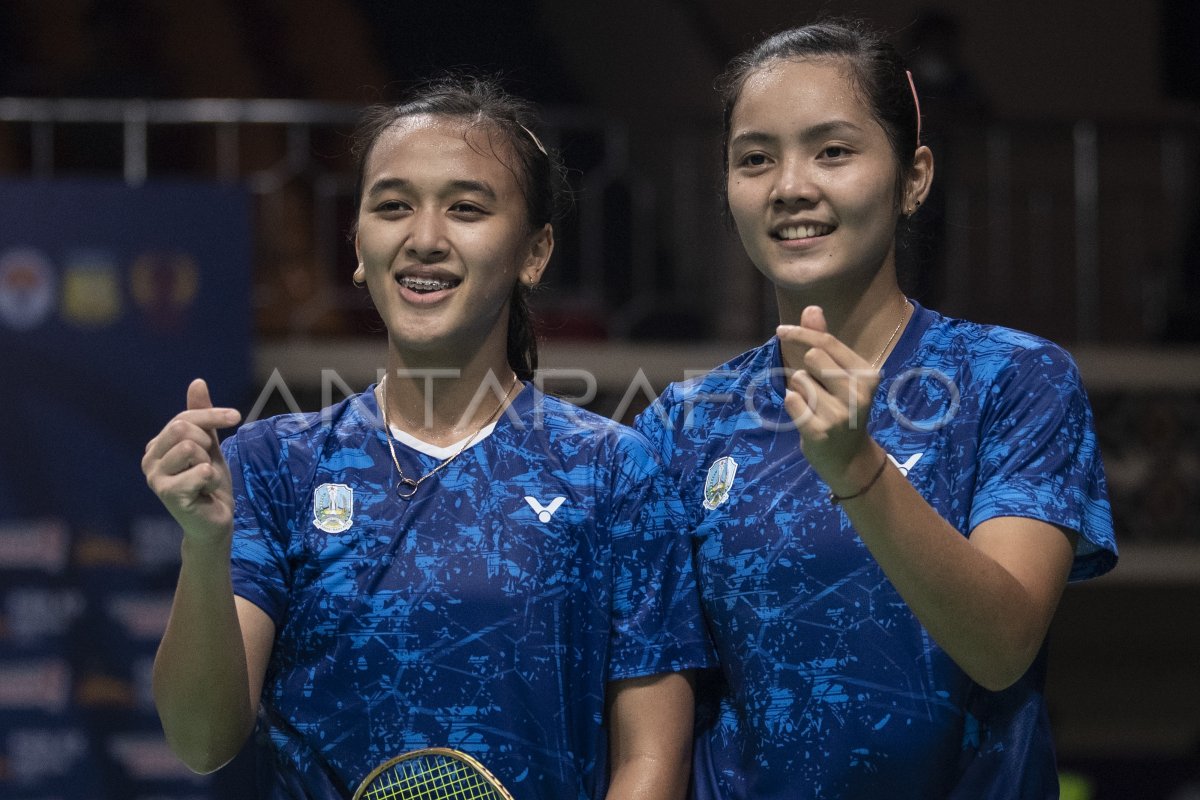 FINAL BULU TANGKIS GANDA PUTRI | ANTARA Foto